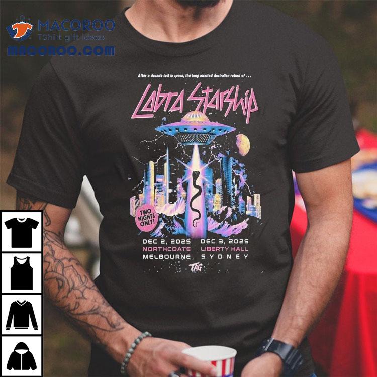 Cobra Starship Australia Tour Dec 2-3 2025 Shirt – Abctic