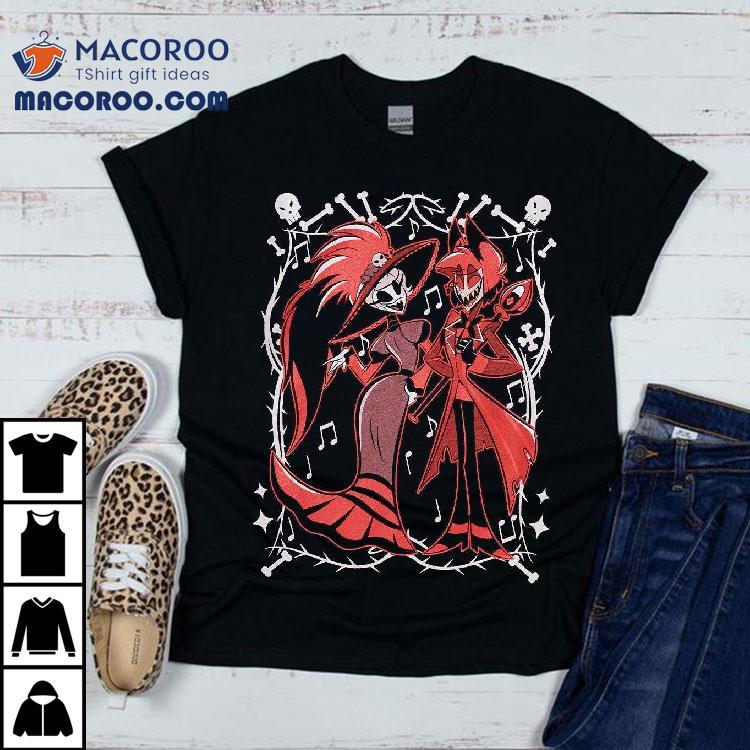 Hazbin Hotel Rosie & Alastor Ace T-shirt – Abctic