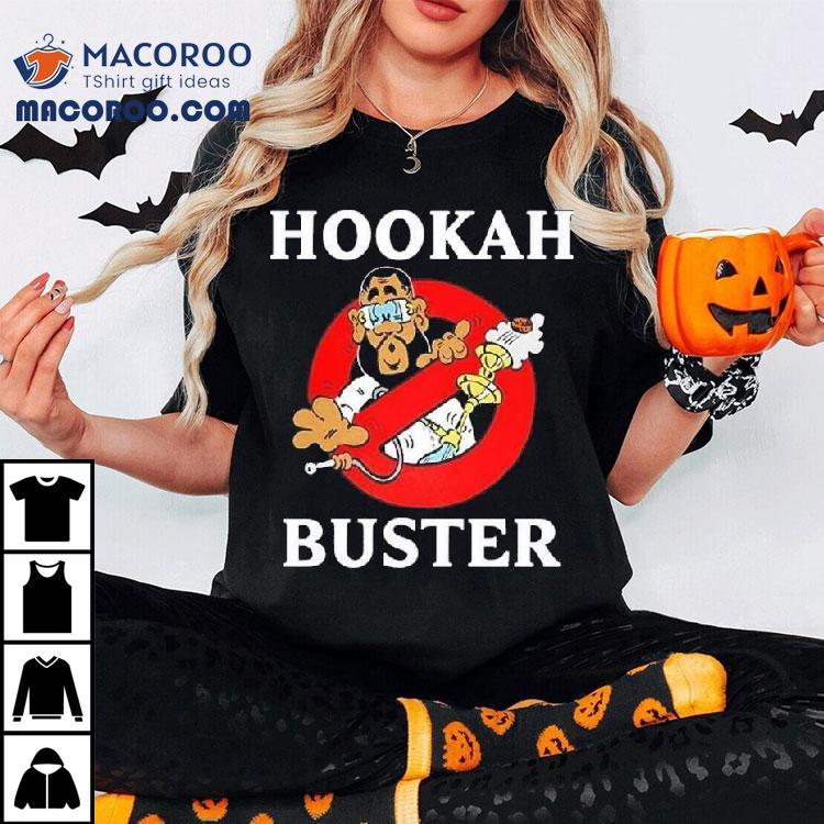 Hookah Buster Ban Logo Caricature Shirt – Abctic