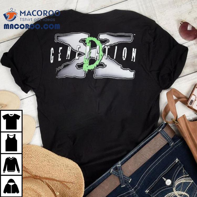 Original Ripple Junction Black D-generation X Generation Logo Shirt ...
