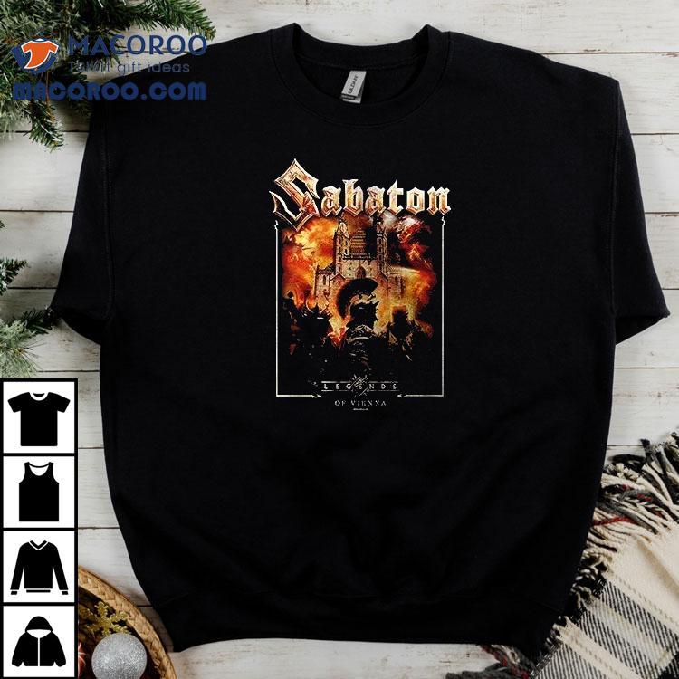 Sabaton Legendary Tour Europe 2025 Legends Of Vienna Dates Shirt – Abctic