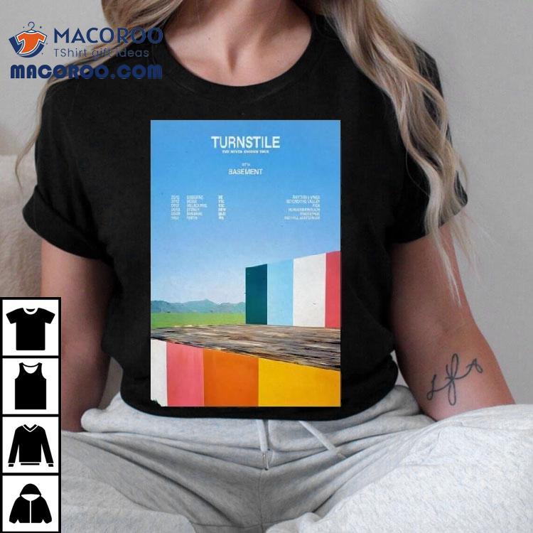 The Never Enough Tour Australia New Zealand 2025-2026 Turnstile Shirt ...