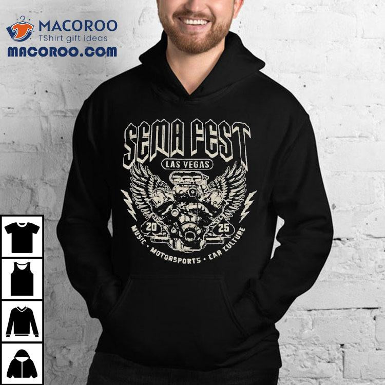 Sema Fest Las Vegas Music Motorsports Car Culture 2025 Shirt – Abctic