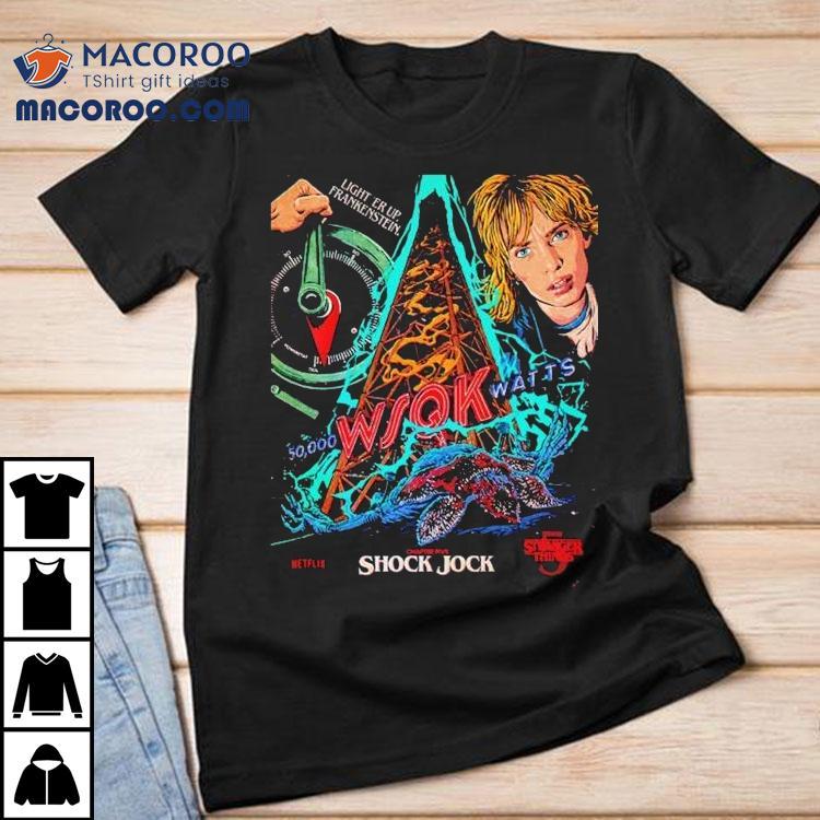 Stranger Things 5 X Billy Butcher Chapter 5 Shock Jock Shirt – Abctic