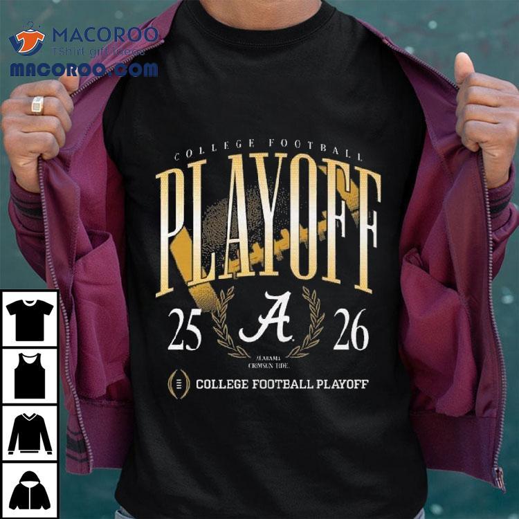 Alabama Crimson Tide '25-'26 College Football Playoff Heavyweight Shirt ...